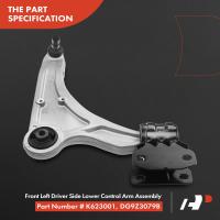 China 6x Front & Rear Control Arm with Ball Joint Stabilizer Bar Link for Lincoln MKZ for sale