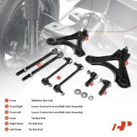 China 10x Front Control Arm & Ball Joint Tie Rod End for Volkswagen Jetta Golf Beetle for sale