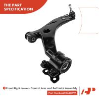 China 6x Front Control Arm with Ball Joint Tie Rod End for Volvo S40 04-06 V50 C70 for sale