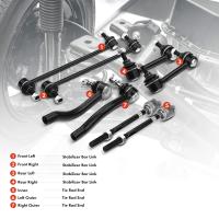 China 8x Front & Rear Stabilizer Bar Link Tie Rod Ends for Nissan Murano 2009-2014 AWD for sale