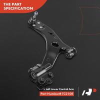 China 2x Front Lower Control Arm for Volvo C30 2007-2013 C70 2006-2013 S40 V50 for sale