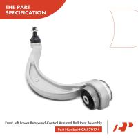 China Front Left Lower Rearward Control Arm for Audi A6 Quattro 2012-2018 RS7 S6 S7 for sale