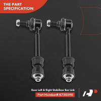 China 2x Rear Left & Right Stabilizer Bar Link for Volvo V60 Cross Country S60 S80 V70 for sale