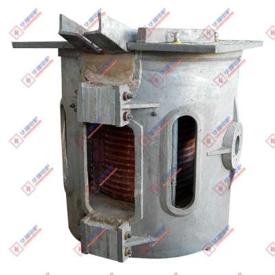 China 3000KW Induction Aluminum Can Melting Furnace with Water Cooling System - 660V Input & 2900V Medium Frequency for sale