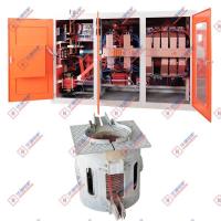 China Aluminum Shell Electric Induction Melting Furnace 500KW Power 380V Three-Phase for Metal Processing for sale