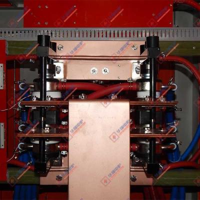 China Huarui Aluminum Shell Medium Frequency Induction Furnace 1000kg IGBT Melting for sale