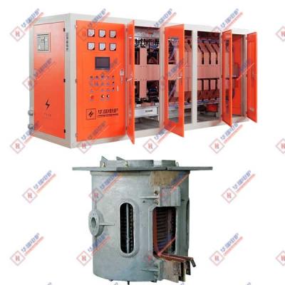 China DX-10000Kw Aluminum Shell Induction Melting Furnace | 1000V 12-Phase Power | 10000Kw Capacity for sale