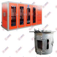 China 30 Ton Aluminum Shell Induction Melting Furnace with 600 KW Power and 1000 Hz Frequency for Metal Processing for sale