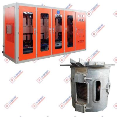 China 30 Ton Aluminum Shell Induction Melting Furnace with 600 KW Power and 1000 Hz Frequency for Metal Processing for sale
