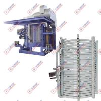 China Huarui Induction Metal Melting Furnace with 15-20% Power Saving and Iron 530 kg/hour Melt Rate for sale