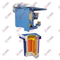 China 1.5 Ton 1200KW Induction Melting Furnace - 500Hz Frequency for Copper, Iron & Steel Processing for sale