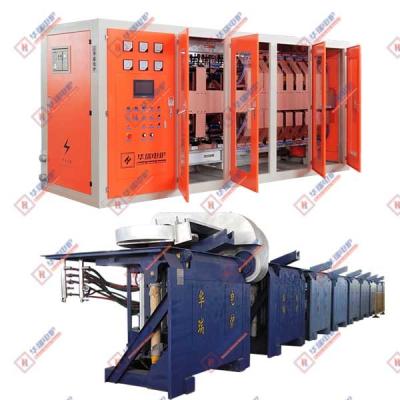 China Huarui Medium Frequency Induction Furnace Power Supply High Efficiency Low Maintenance 1000kW for sale