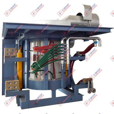 China 2500KW Medium Frequency Induction Melting Furnace with 100-400Hz Frequency and 0.95 Power Factor for Metal Casting for sale
