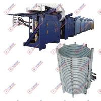 China GW5.0-3500-0.3S Induction Copper Melting Furnace 5 Ton Capacity 3500KW Power for sale
