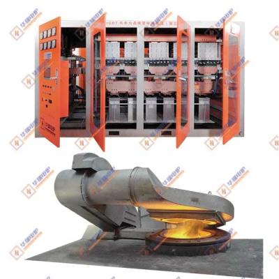 China GW20-12000-0.3S Medium Frequency Induction Melting Furnace 20 Tons 12000KW for Industrial Metal Processing for sale