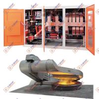 China GW15-9000-0.3S Medium Frequency Induction Melting Furnace 15 Ton Capacity 9000KW Power for sale