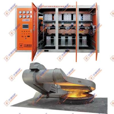 China Medium Frequency Melting Furnace 6T 4000KW with IGBT Technology for High Energy Saving and Smooth Operation for sale