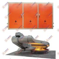 China Medium Frequency Power Supply Melting Furnace 2.0 Ton Capacity 1400KW with IGBT Technology for Energy Saving for sale