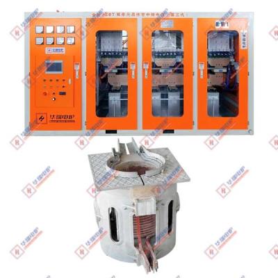 China 380V Operating Voltage PLC Control System Energy Saving Induction Melting System for Industrial Metal Melting for sale