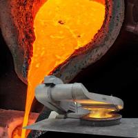 China Electric Steel Induction Melting Furnace 8 Ton 4800KW Low Noise High Durability for sale