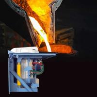 China 800KVA Induction Metal Melting Furnace - 1 Ton Capacity, 700KW Power for Steel Processing for sale