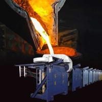 China Huarui Electric Induction Steel Melting Furnace 450KW 0.5T Capacity with KGPS Technology for sale