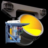 China Medium Frequency Metal Melting Furnace 0.5-20T Capacity 400-12000KW Industrial Induction System for sale