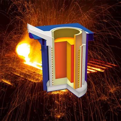 China Customized Steel Melting Furnace 5000KW Power with 0.5T-60T Capacity for Energy-Efficient Metal Processing for sale