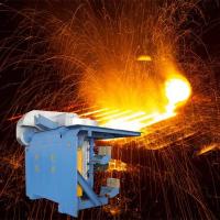 China GW2.0-1500-0.5S Medium Frequency Iron Melting Furnace 2.0 Ton Capacity 1500KW Power Industrial Equipment for sale