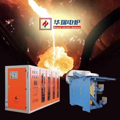 China 1.5 Ton Steel Melting Furnace with 1000KW Power and 500Hz Frequency - High Efficiency Induction Melting System for sale