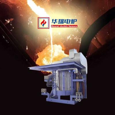 China Low Noise High Power Saving Steel Melting Induction Furnace 1 Ton for sale