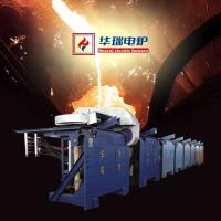 China Huarai 8-Ton Aluminum Melting Furnace with 4800KW Power and Air Cooling System for sale