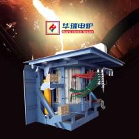 China GW5.0-3500-0.3S Aluminum Melting Furnace 5 Ton Capacity 3500KW Power Induction System for sale