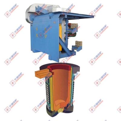 China 3 Ton 2000KW Medium Frequency Induction Iron Melting Furnace - High Efficiency Energy Saving Industrial Melting Equipment for sale