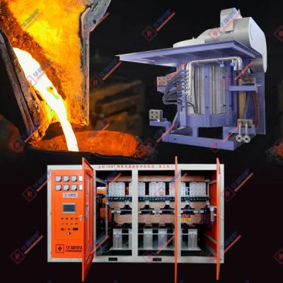 China Medium Frequency Iron Melting Furnace 2000KW 380V for Industrial Metal Melting for sale