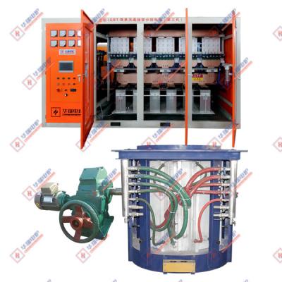 China Medium Frequency Iron Melting Furnace with Low Power Consumption and High Durability for Industrial Applications for sale