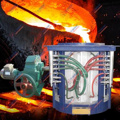 China GW2.0-1400-0.5S Medium Frequency Electric Melting Furnace 2 Ton Capacity 1400KW Power for sale
