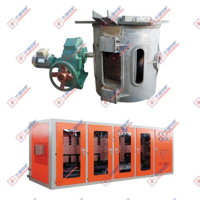 China 800KW Iron Melting Induction Furnace 380V 3 Phase High Power Saving Quick Melting for sale