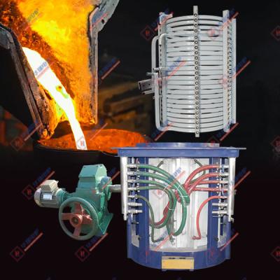 China Huarui 1000kW Iron Melting Induction Furnace 380V Low Maintenance Industrial for sale