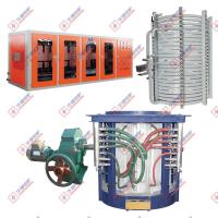 China Huarui Induction Iron Melting Furnace 1000kg Low Power Consumption Industrial for sale