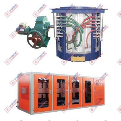 China Customized 1 Ton 700KW Iron Melting Furnace High Durability Quick Melting for sale