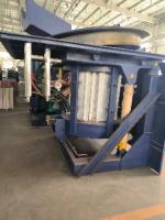 China Huarui Furnace Low Maintenance Aluminum Melting Furnace 300kg Medium Frequency Induction for sale