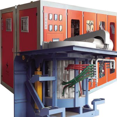 China Energy Saving High Durability Low Maintenance Medium Frequency Induction Melting Furnace for sale