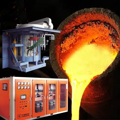 China Huarui MF2501 IGBT Metal Melting Furnace 15-35% Power Saving Closed Cooling Tower for sale