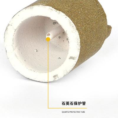 China Huarui Carbon Analysis Sampling Cup 100g Cylindrical for White Iron Solidification for sale
