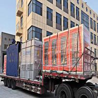 China Huarui Induction Melting Furnace 0.5-40 Tons Energy Saving Low Maintenance Copper Melting for sale