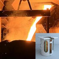 China Huarui Iron Melting Furnace 1 Set Low Failure Rate High Power Saving Industrial Induction Melting for sale