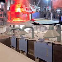 China Huarui High Safety Iron Melting Furnace First Class Technology Low Failure Rate 1 Set for sale