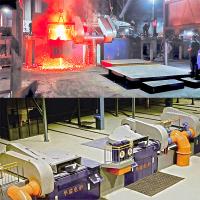 China Huarui Iron Melting Furnace Low Power Consumption 1 Set MOQ for Industrial Iron Smelting for sale