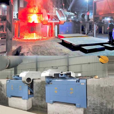 China Huarui 0.5-40T Induction Melting Furnace for Copper with Short Melting Time and Energy Saving for sale